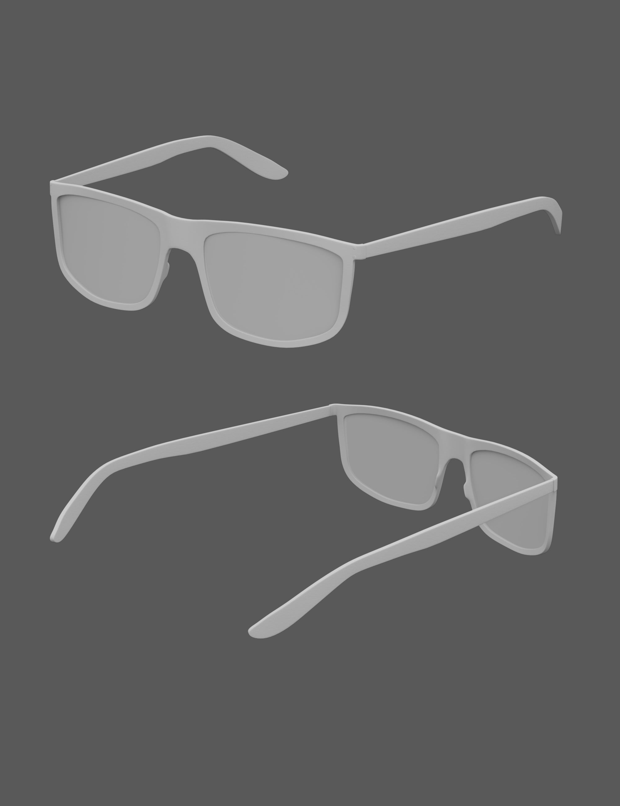 BW Lucas Everyday Glasses For Genesis 9 | Daz 3D