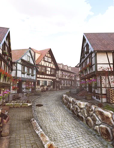 XI German Village | Daz 3D