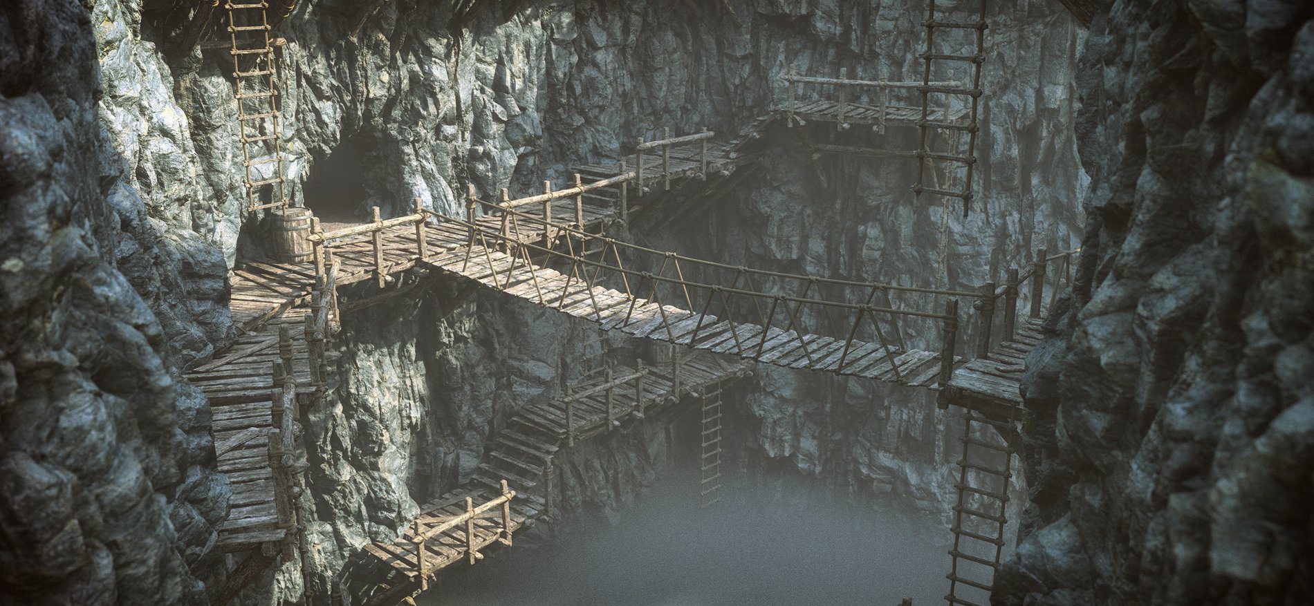 Dreadstone Chasm | Daz 3D