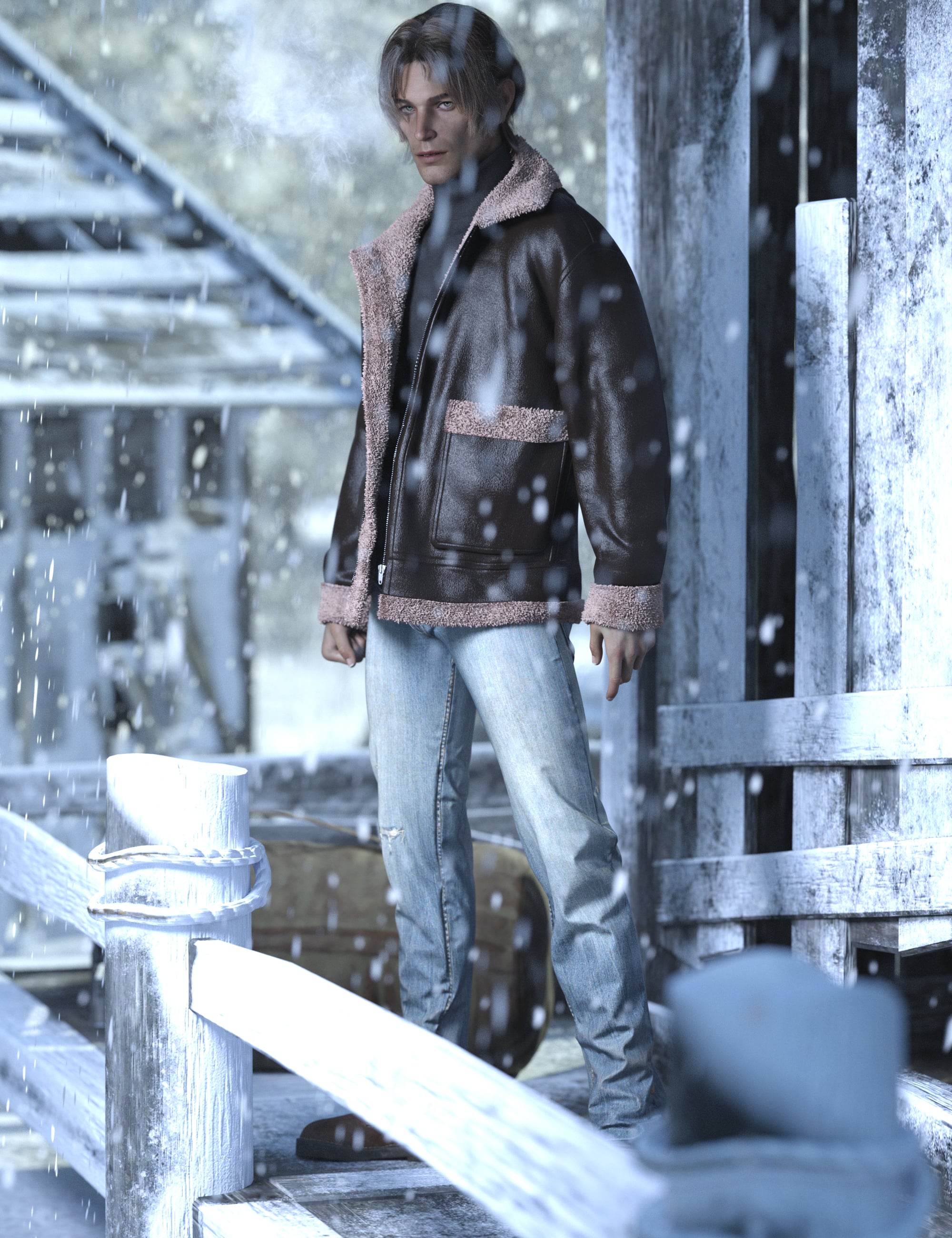 Phx Gil HD for Genesis 9 Masculine | Daz 3D