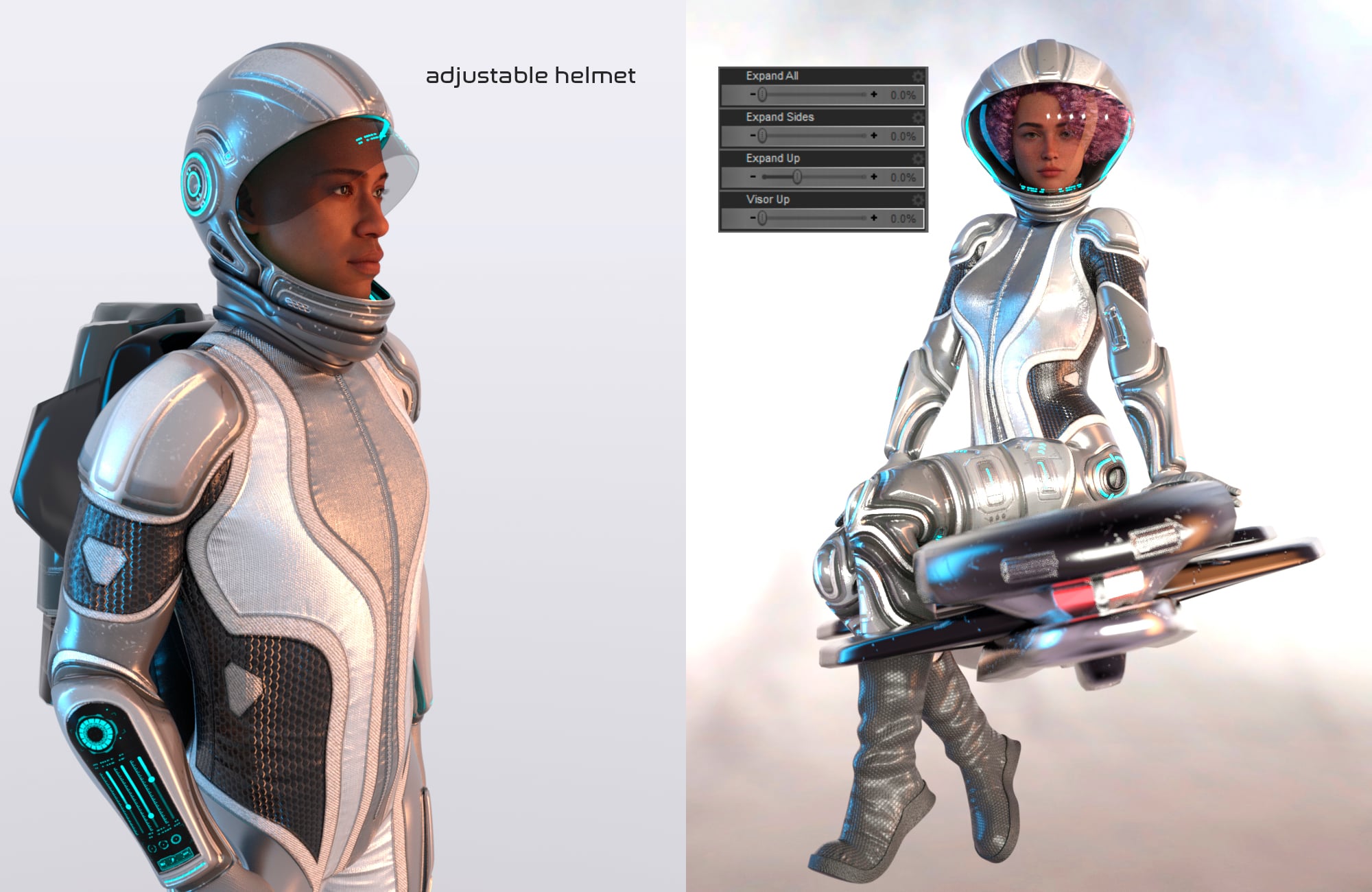 Space Cadet for Genesis 9 | Daz 3D