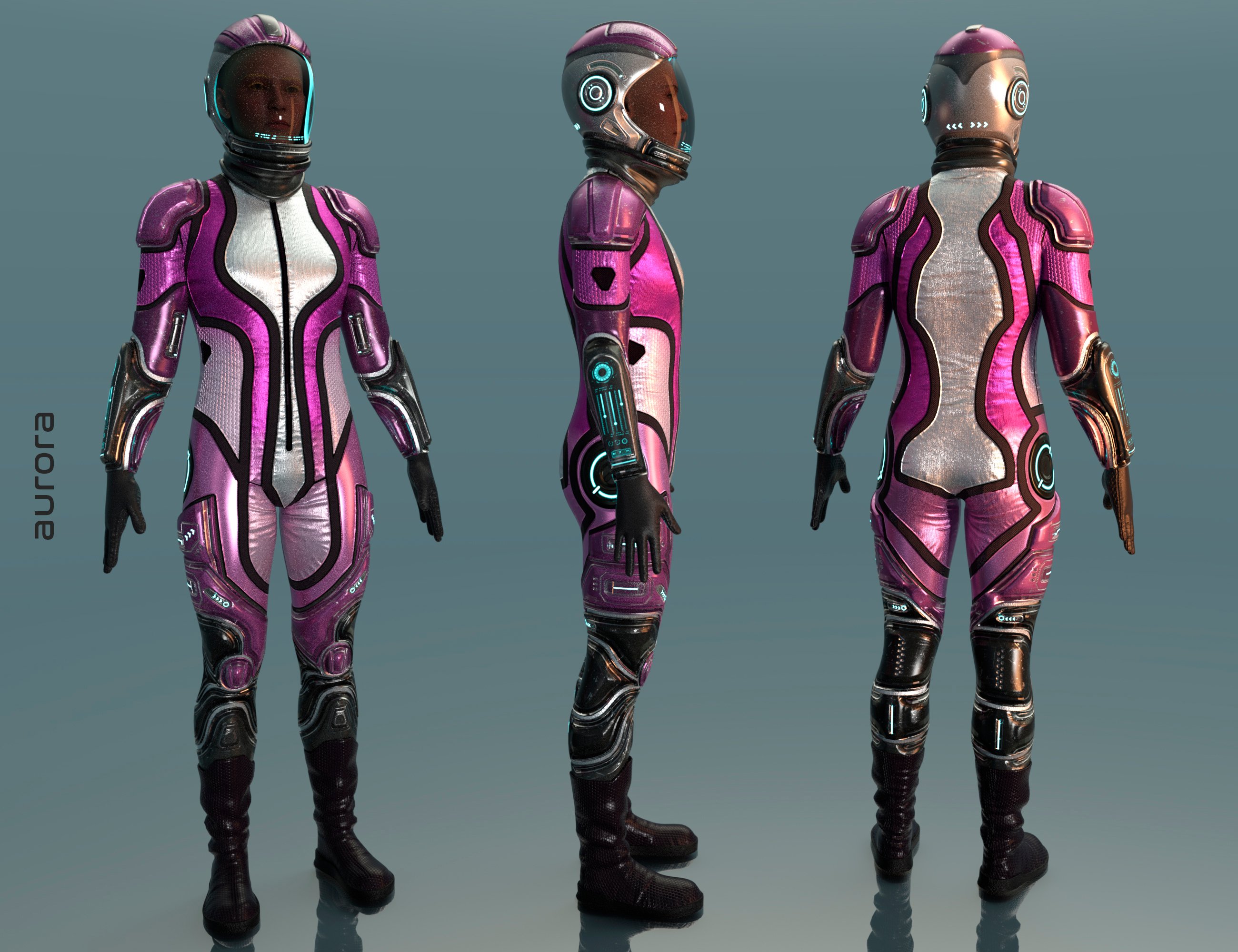 Space Cadet for Genesis 9 Texture Expansion | Daz 3D