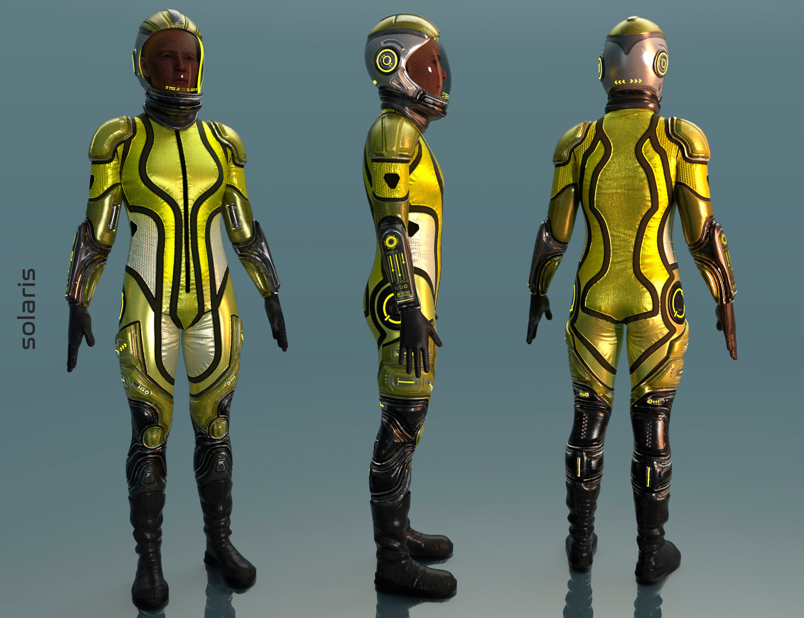Space Cadet for Genesis 9 Texture Expansion | Daz 3D