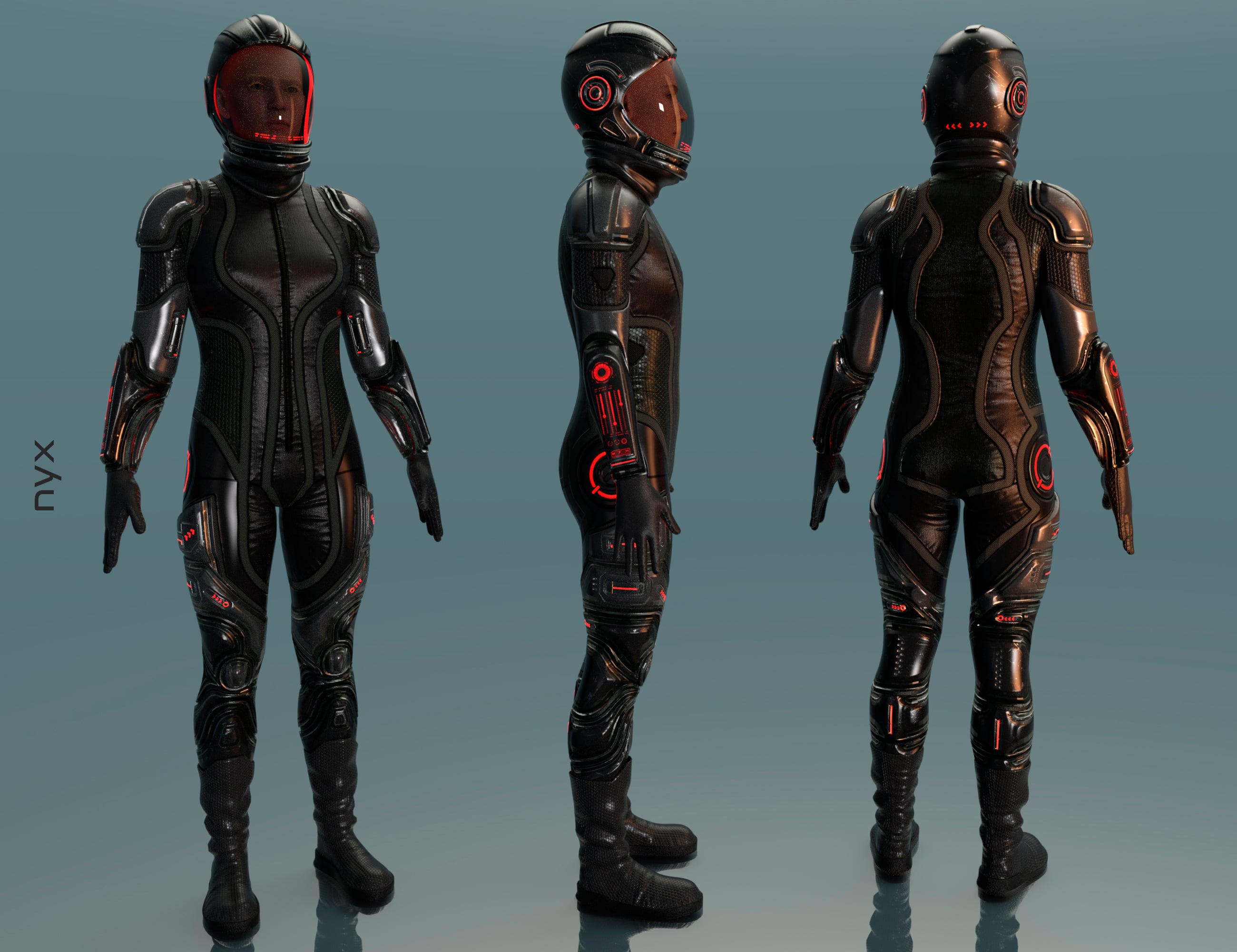 Space Cadet for Genesis 9 Texture Expansion | Daz 3D