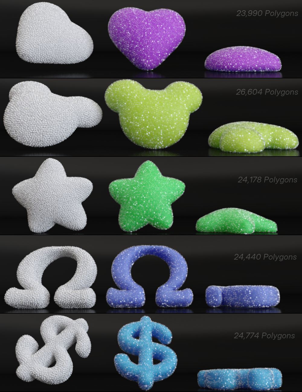 MMX Sugar Coated Candy | Daz 3D