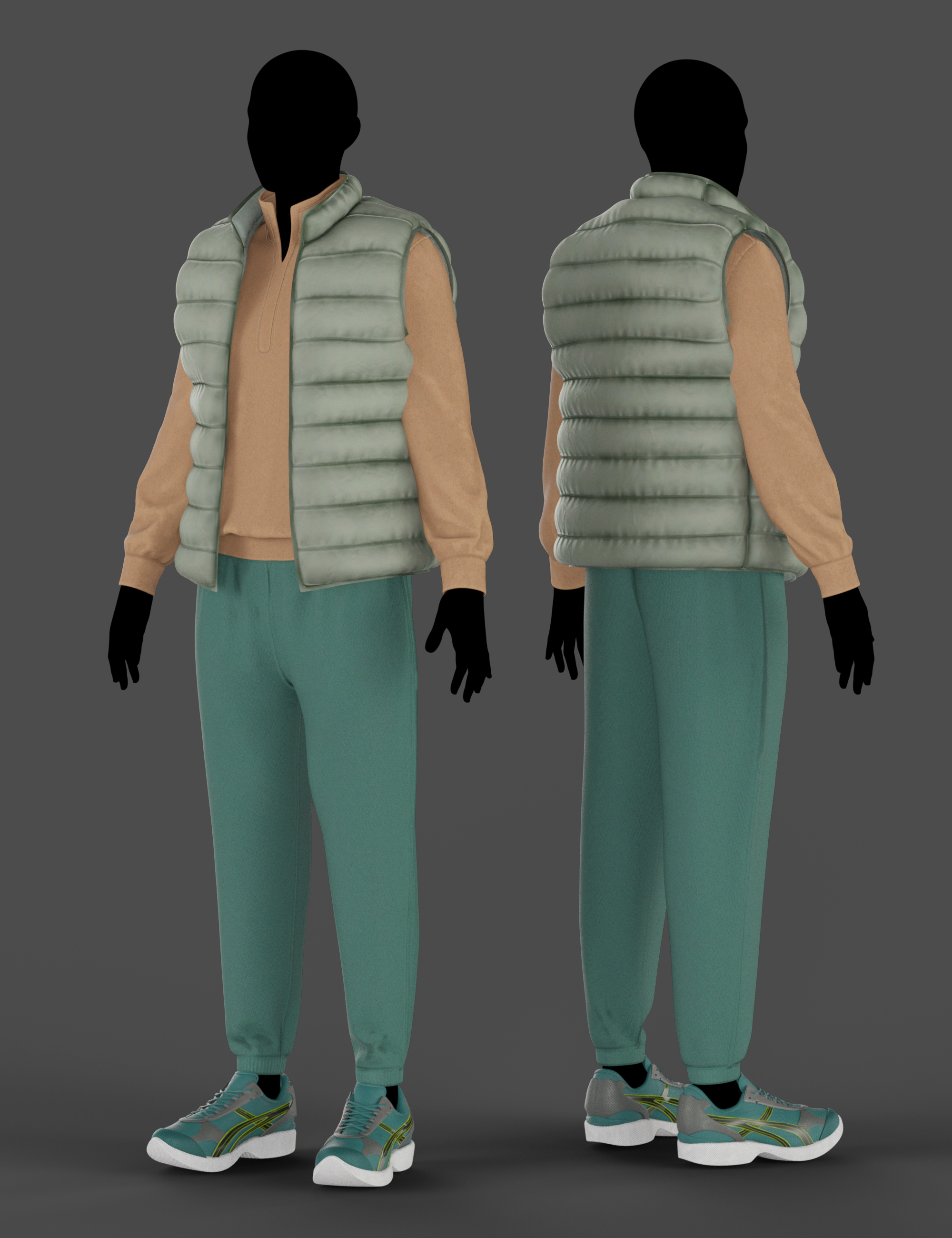 BW Lucas Everyday Outfit For Genesis 9 | Daz 3D