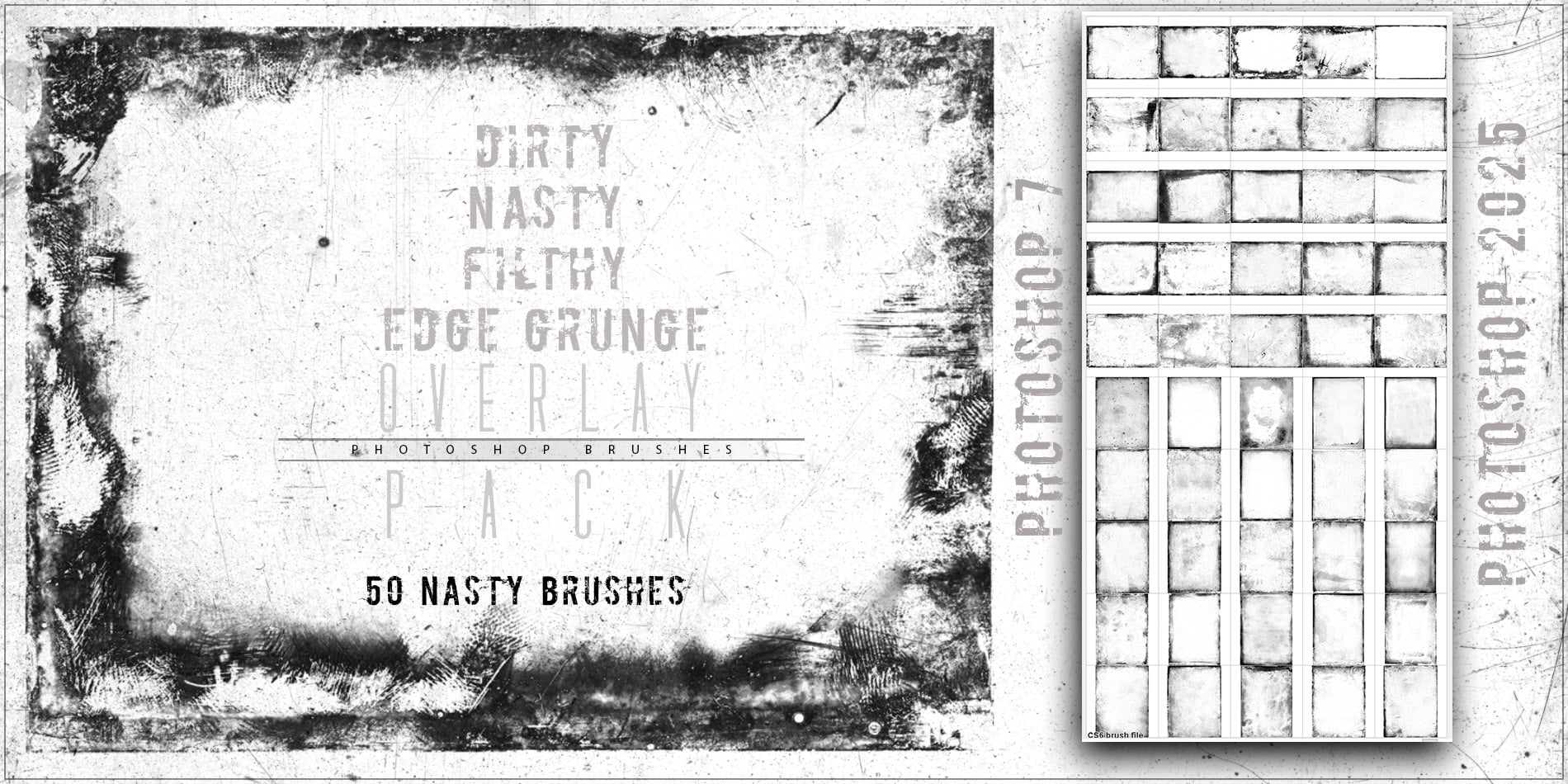 Ron's Dirty,Nasty,Filthy Edge Grunge Overlays | Daz 3D