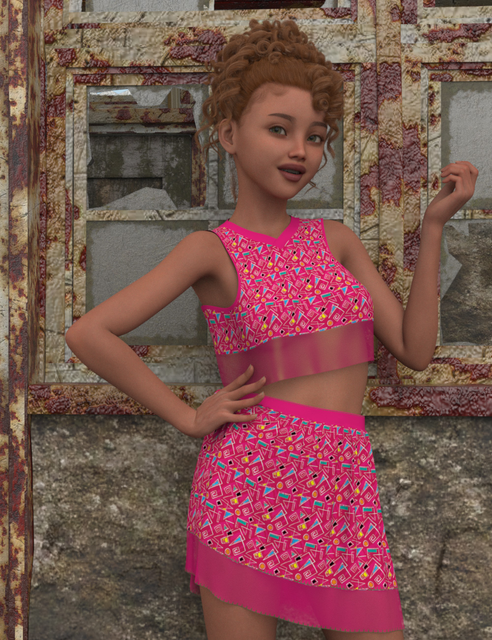 DNA dForce Dora Outfit for Genesis 9 | Daz 3D