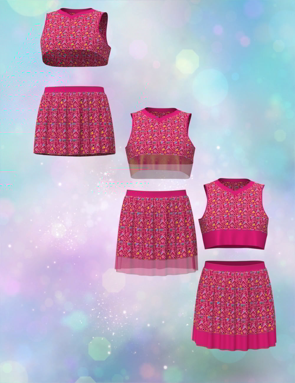 DNA dForce Dora Outfit for Genesis 9 | Daz 3D