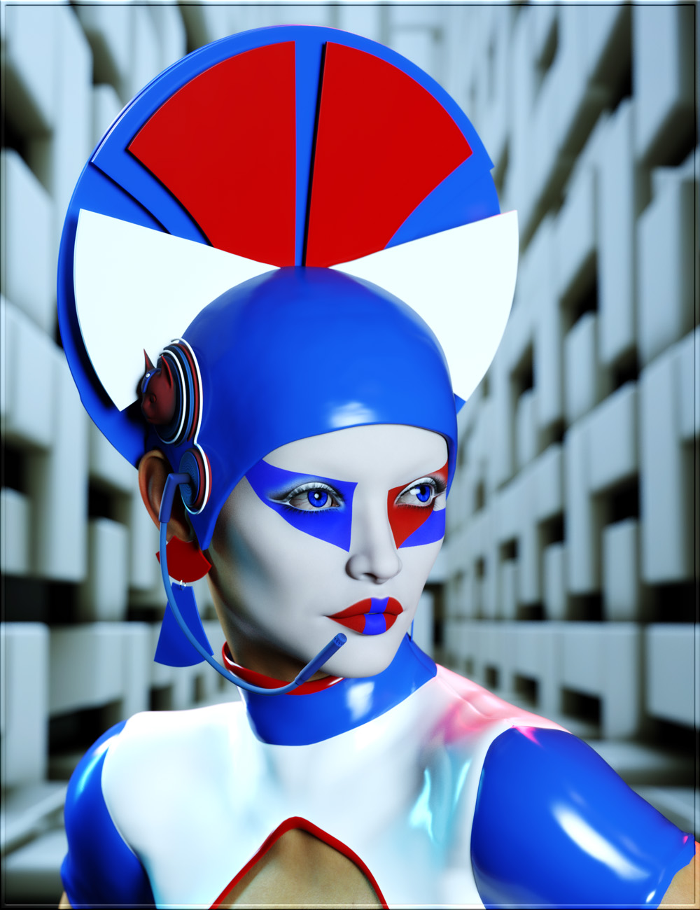 VYK Mondo MakeUps - The Bold Look for Genesis 9 | Daz 3D