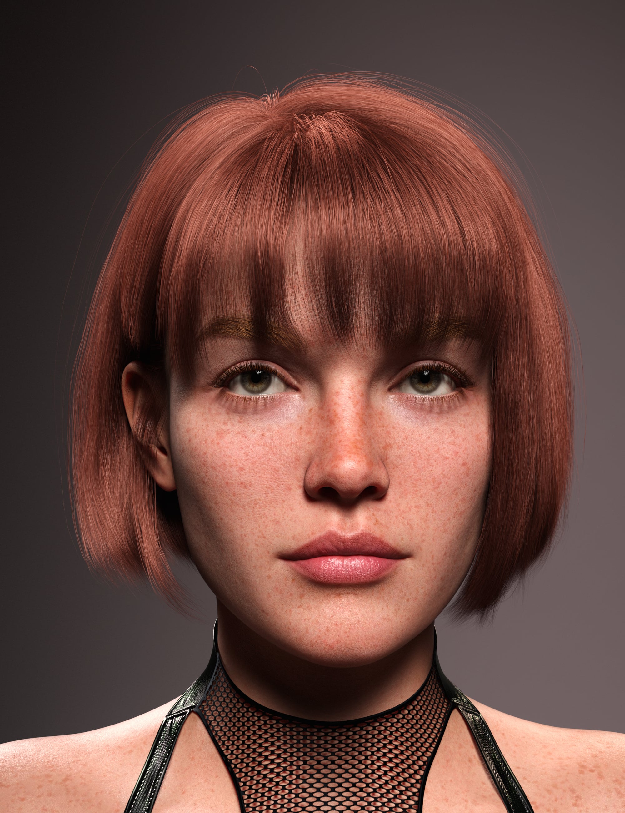 FE Bubble Bob Hair for Genesis 9 | Daz 3D