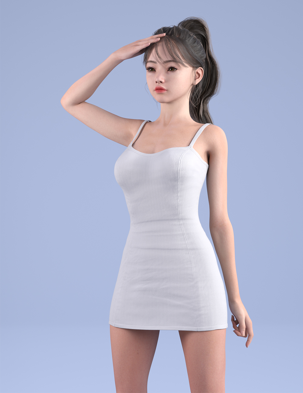 dForce HnC24 Bolero Mini Dress outfit for Genesis 9 | Daz 3D
