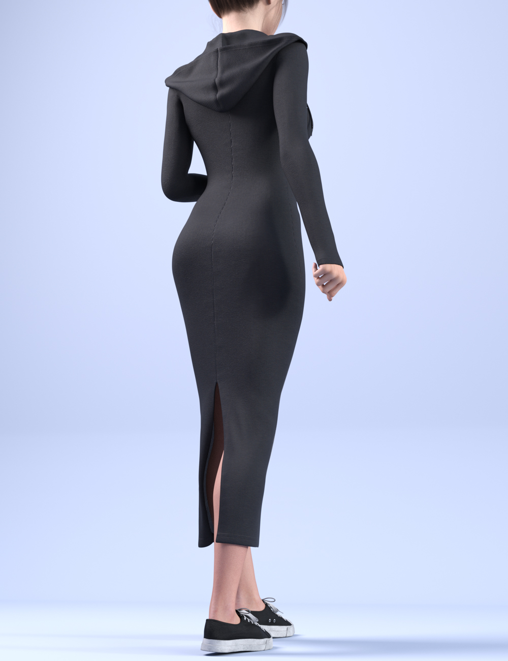 dForce HnC24 Hoodie Dress outfits for Genesis 9 | Daz 3D