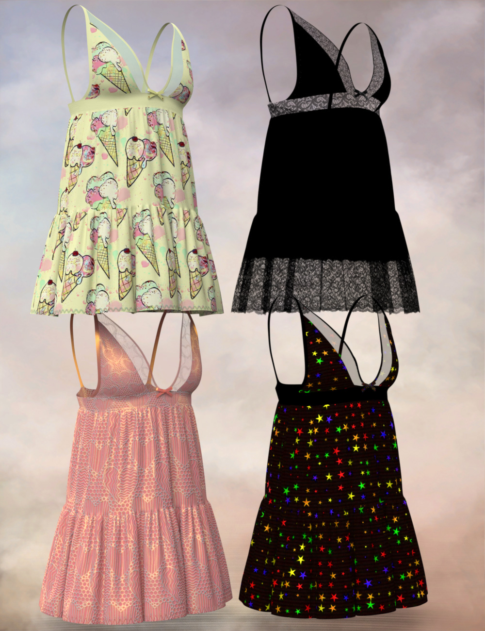 DNA dForce Lola Babydoll for Genesis 9 | Daz 3D