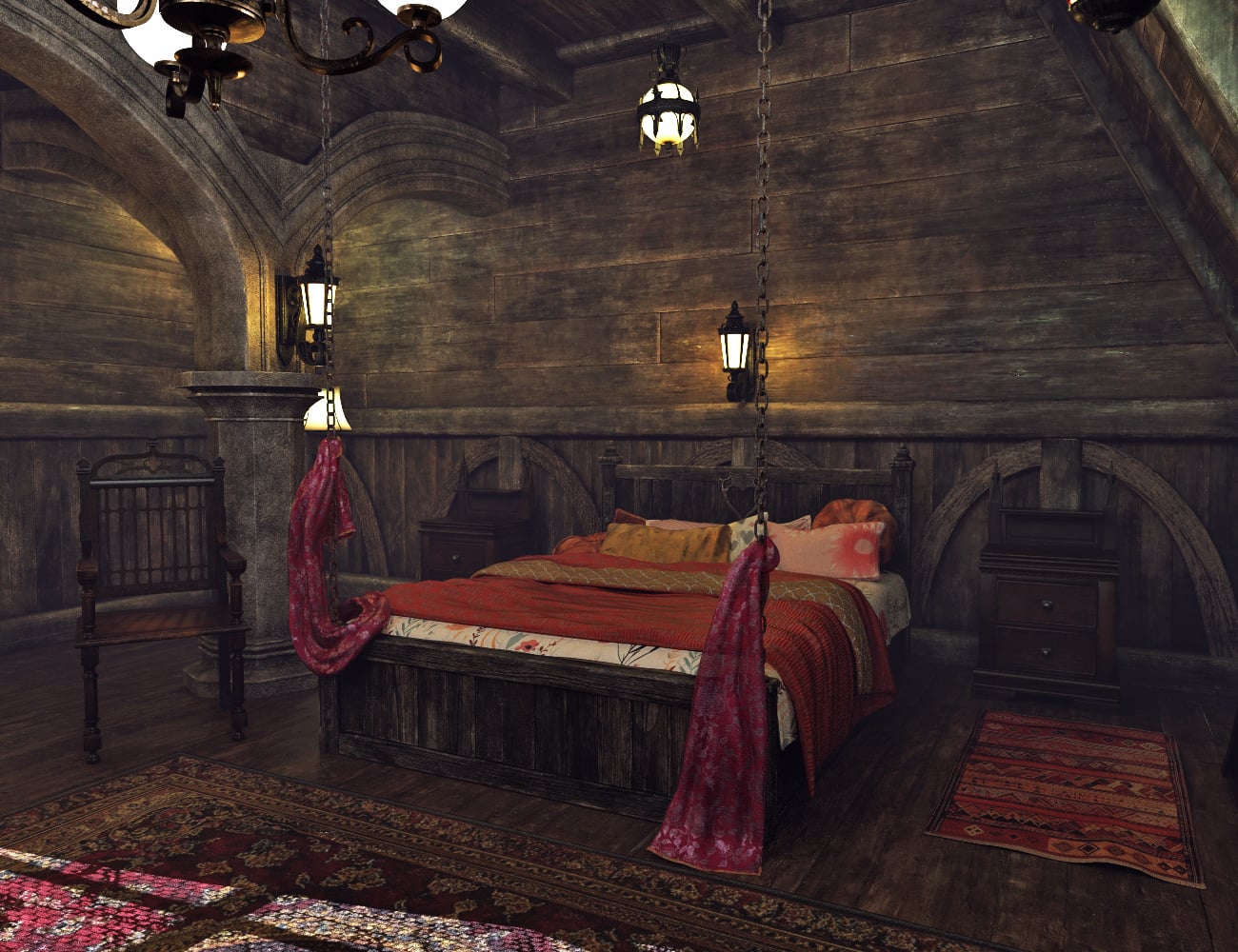 XI GSB Bedroom | Daz 3D