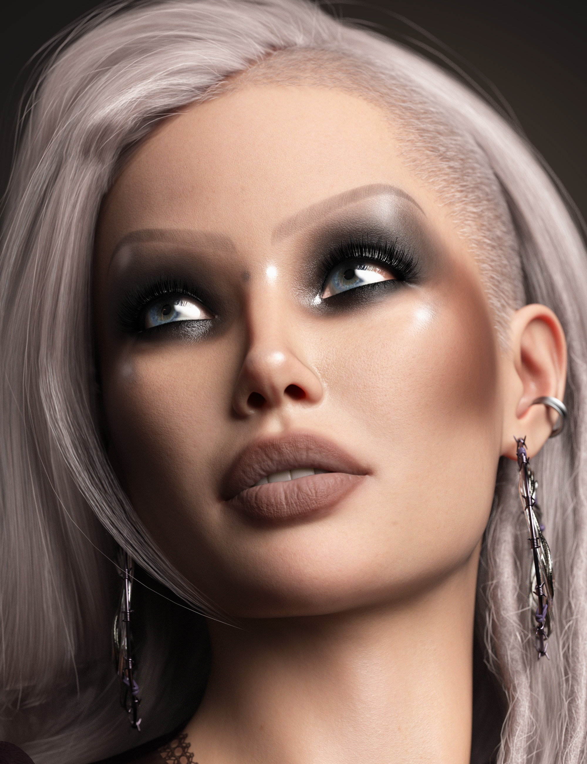 Dark Dahlia LIE Makeup for Genesis 9 | Daz 3D