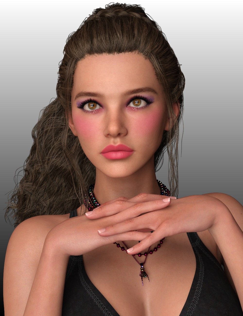 L3D Quick Click Glamour Hair | Daz 3D