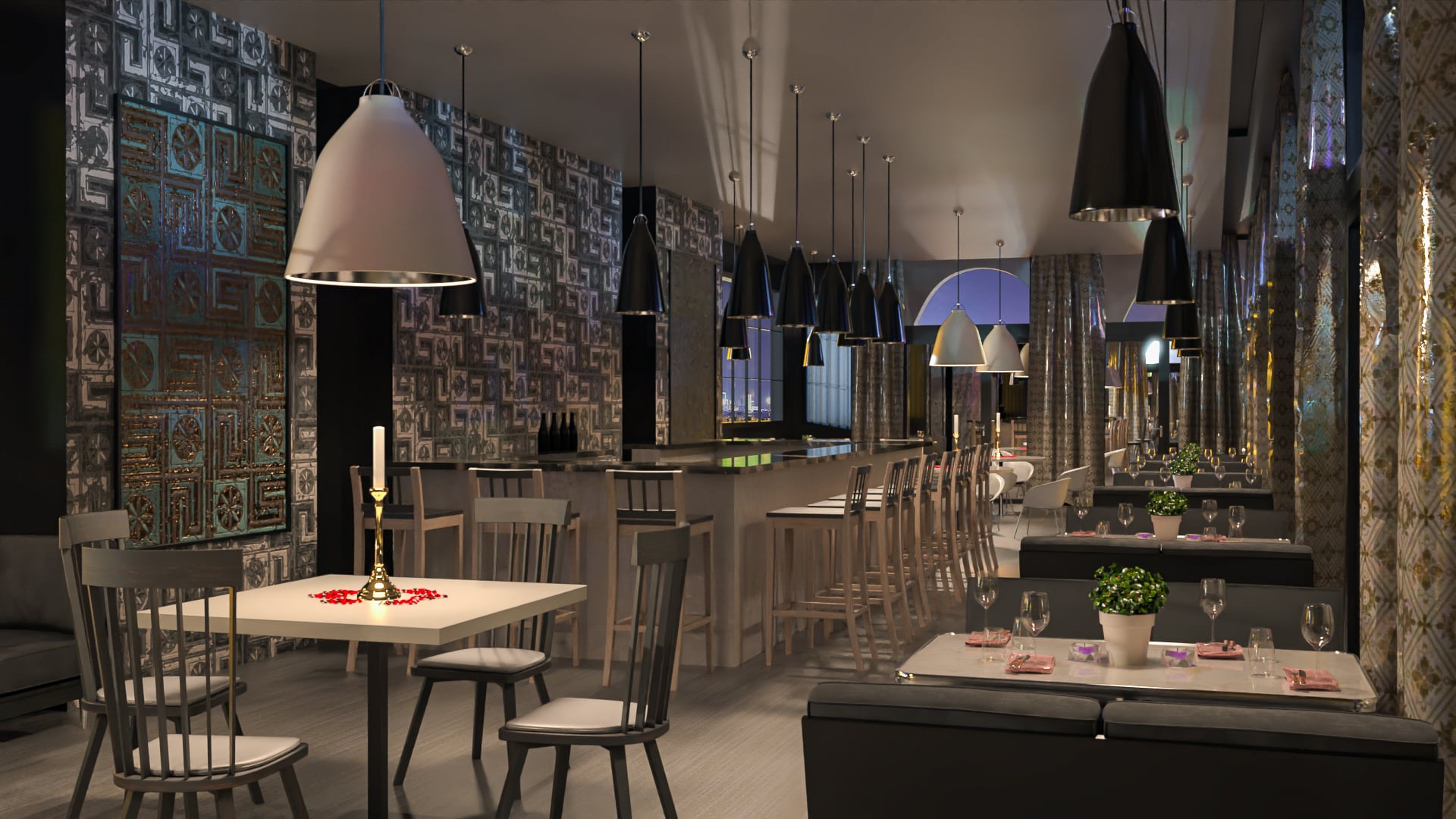 Romantic Diner | Daz 3D