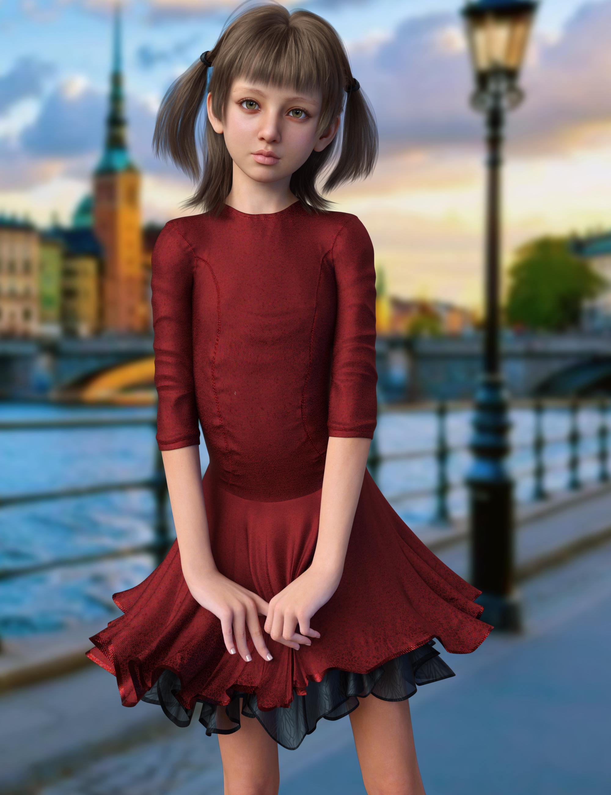 Vo Afra, And Young, Female HD for Genesis 9 Bundle | Daz 3D