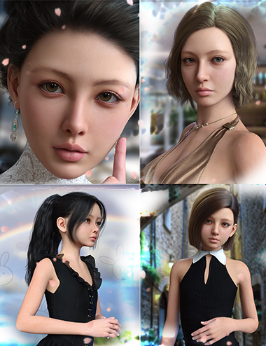 Vo Afra, And Young, and Vo Dido,and Young HD for Genesis 9 Character ...