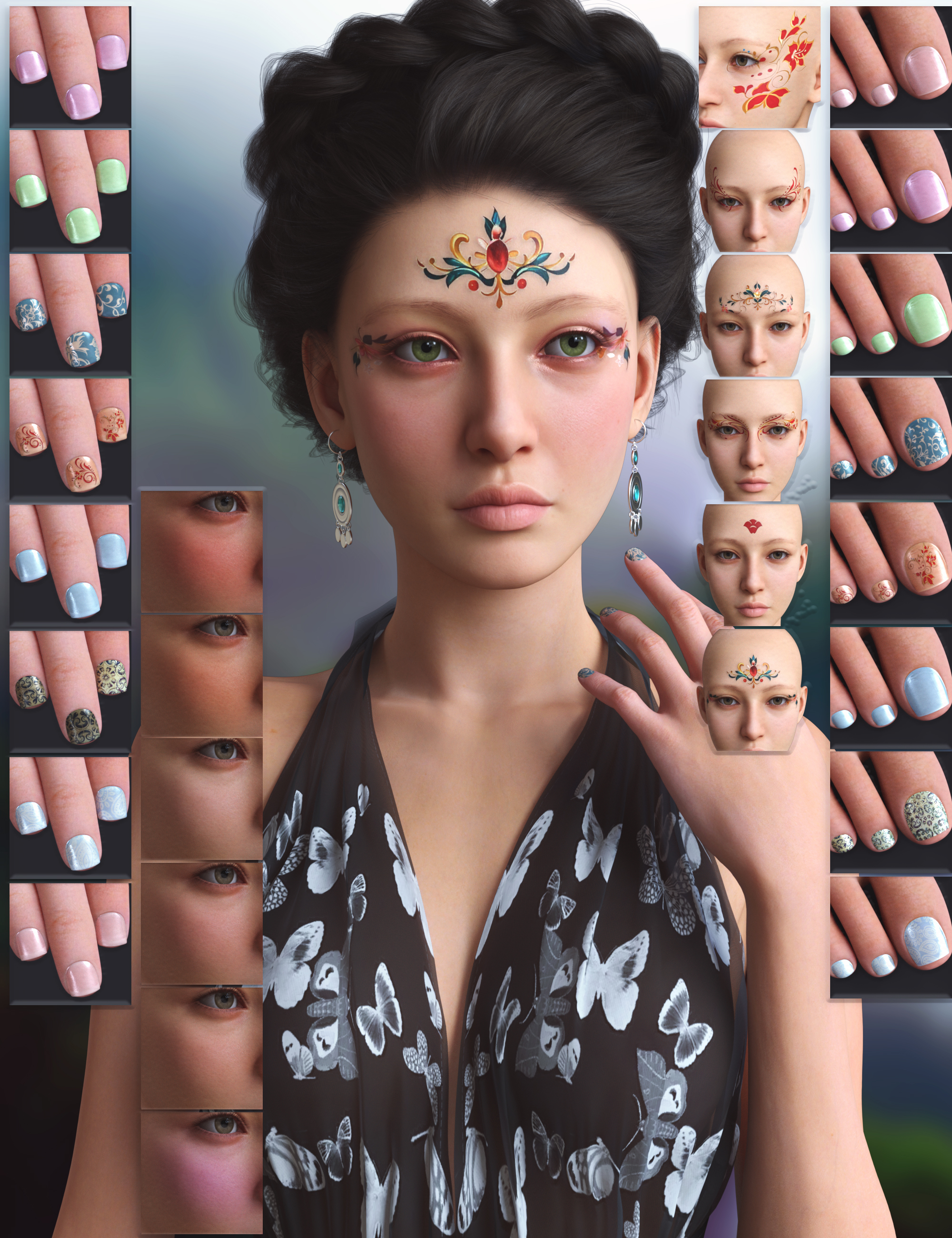 Vo Afra, And Young, and Vo Dido,and Young HD for Genesis 9 Character ...