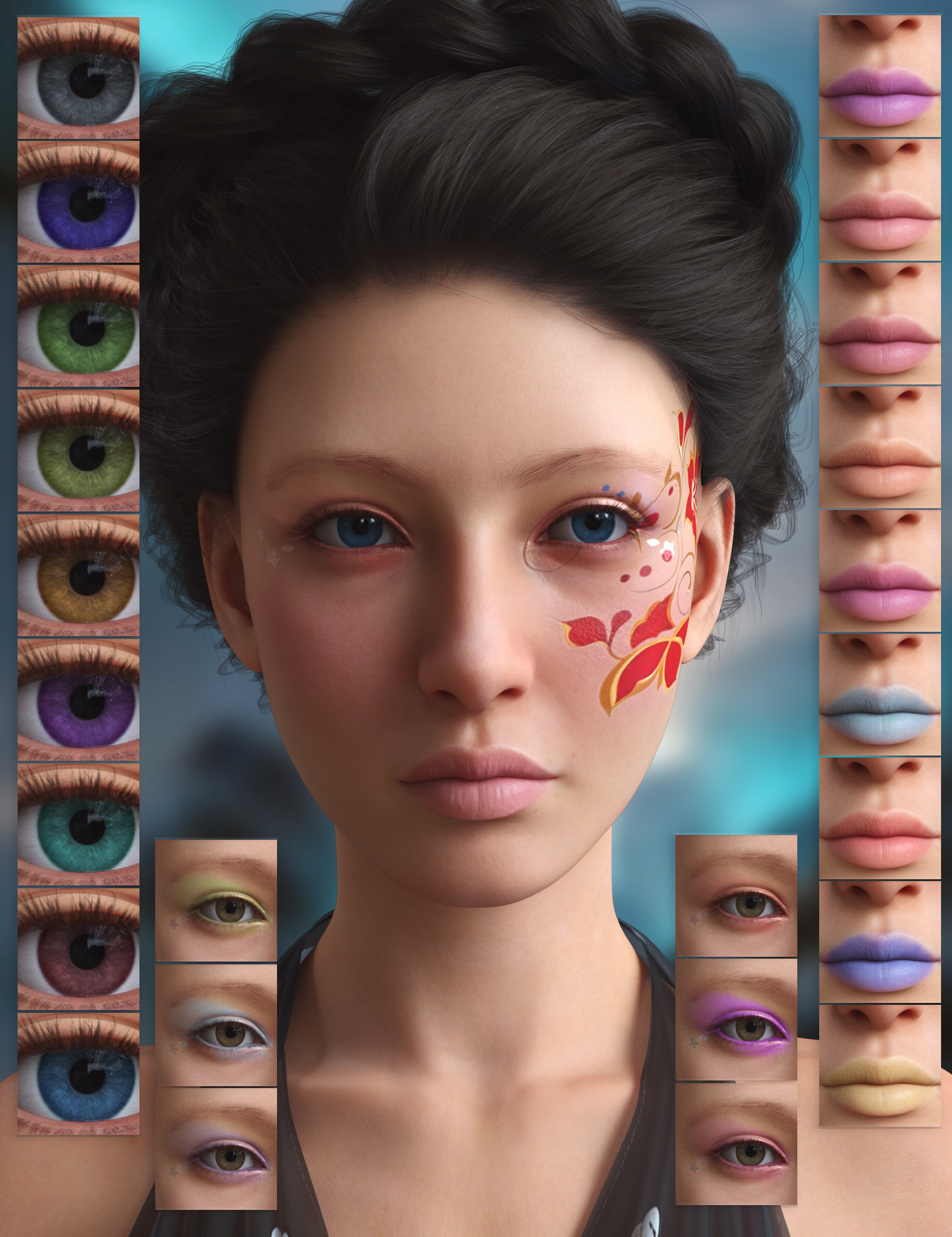 Vo Afra, And Young, and Vo Dido,and Young HD for Genesis 9 Character ...