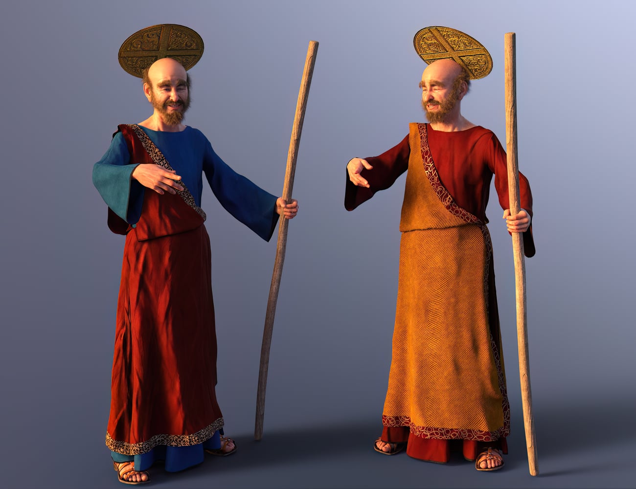 Holy Family Bundle | Daz 3D