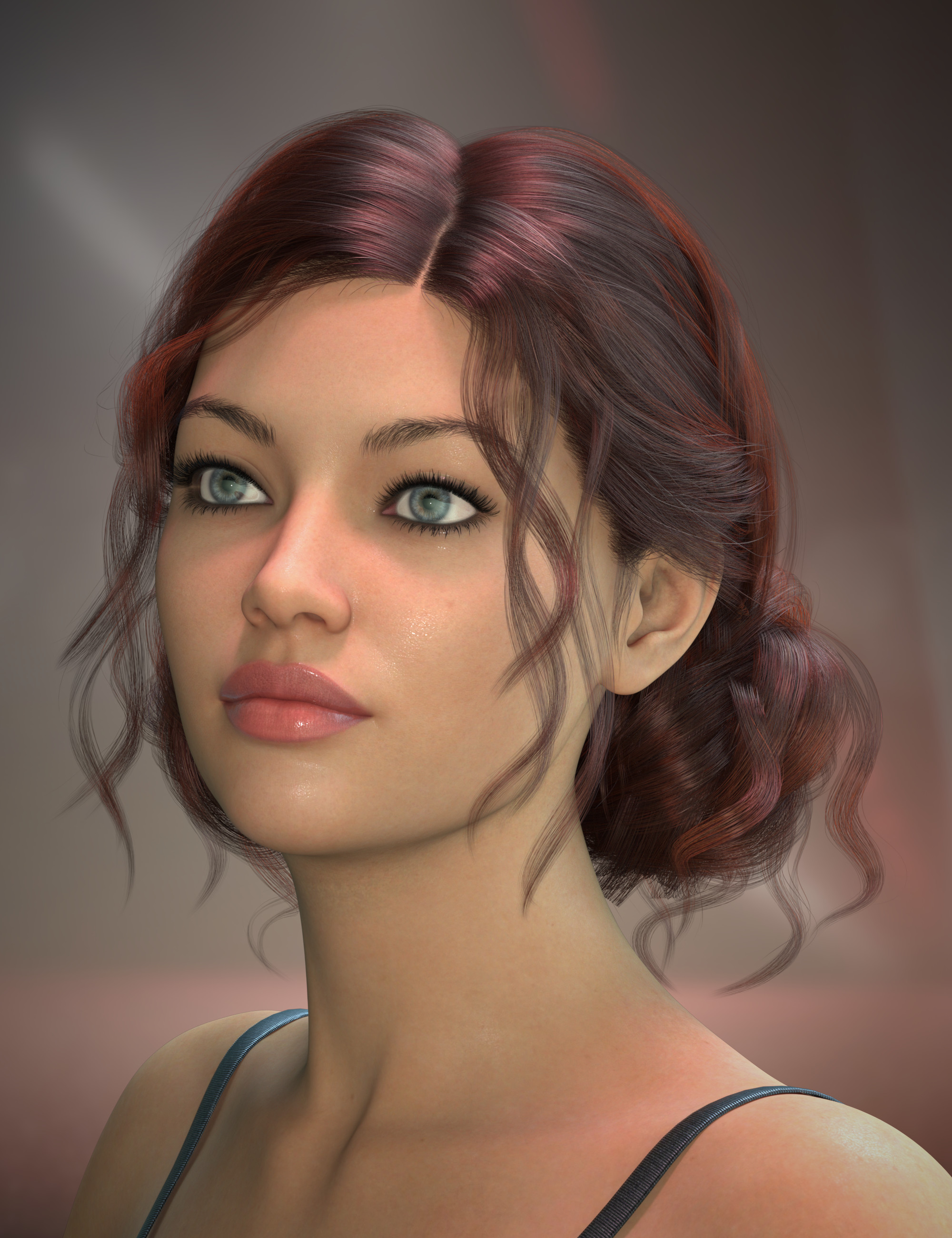 ALO Anitta Hair for Genesis 9, 8 and 8.1 Females | Daz 3D