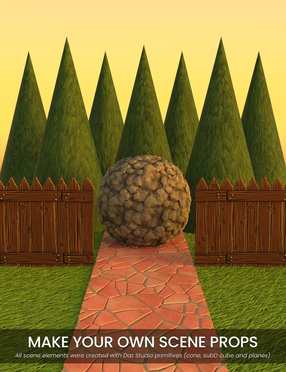 Stylized Environment Shaders | Daz 3D