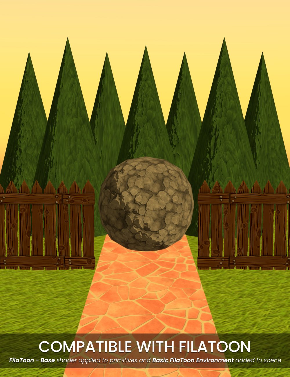 Stylized Environment Shaders | Daz 3D