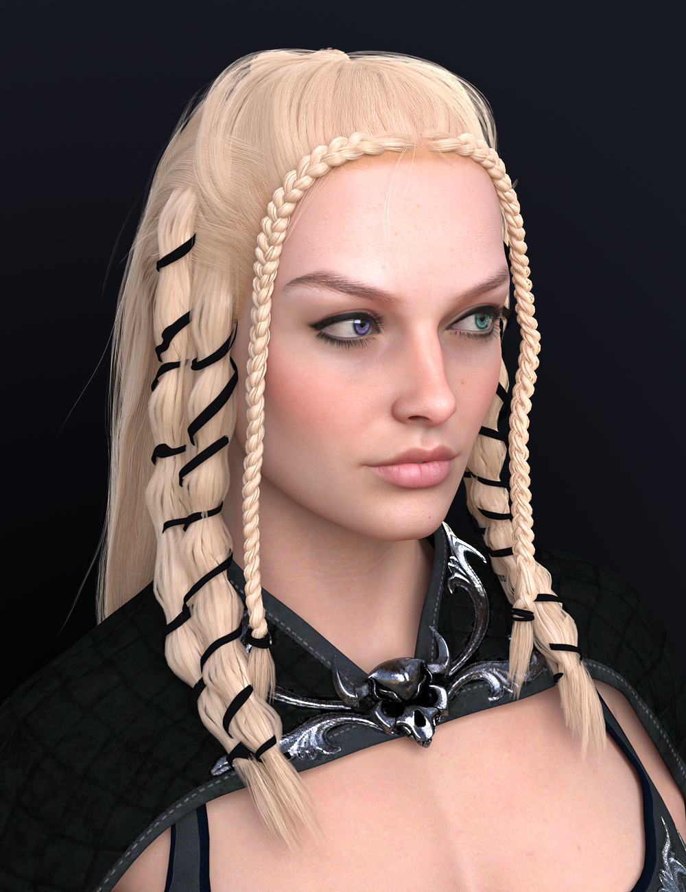 Moonlit Empress Dark Fantasy Bundle for Genesis 8, 8.1 and 9 Females | Daz 3D