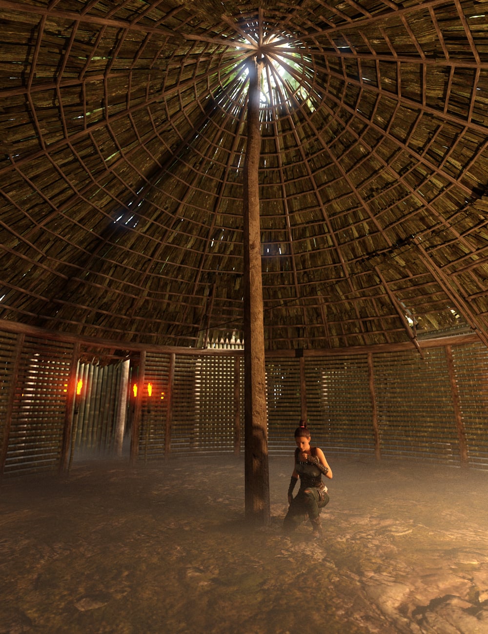 Jungle Buildings Large 2 | Daz 3D