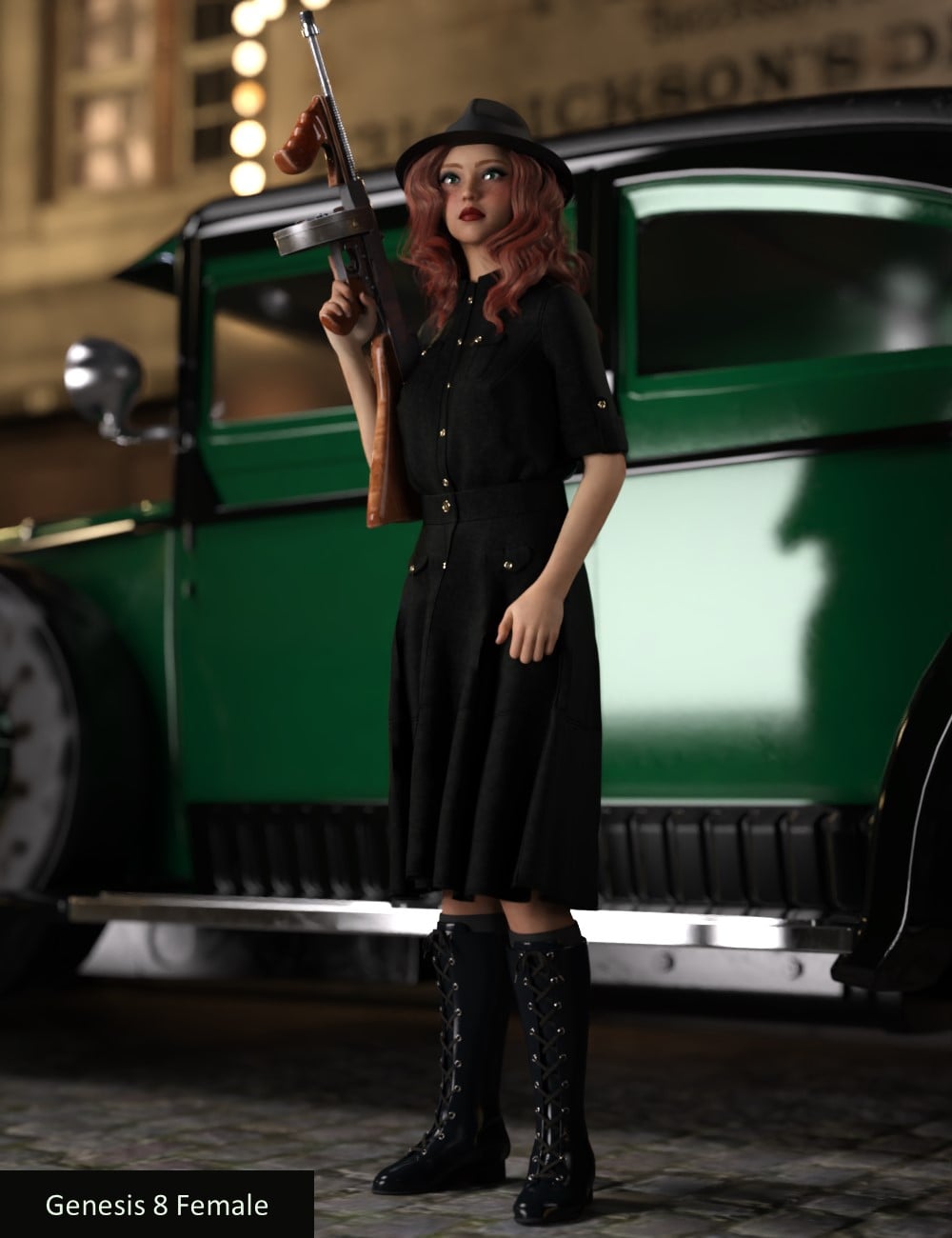 dForce Pulp Safari Outfit for Genesis 9 and 8 Female | Daz 3D