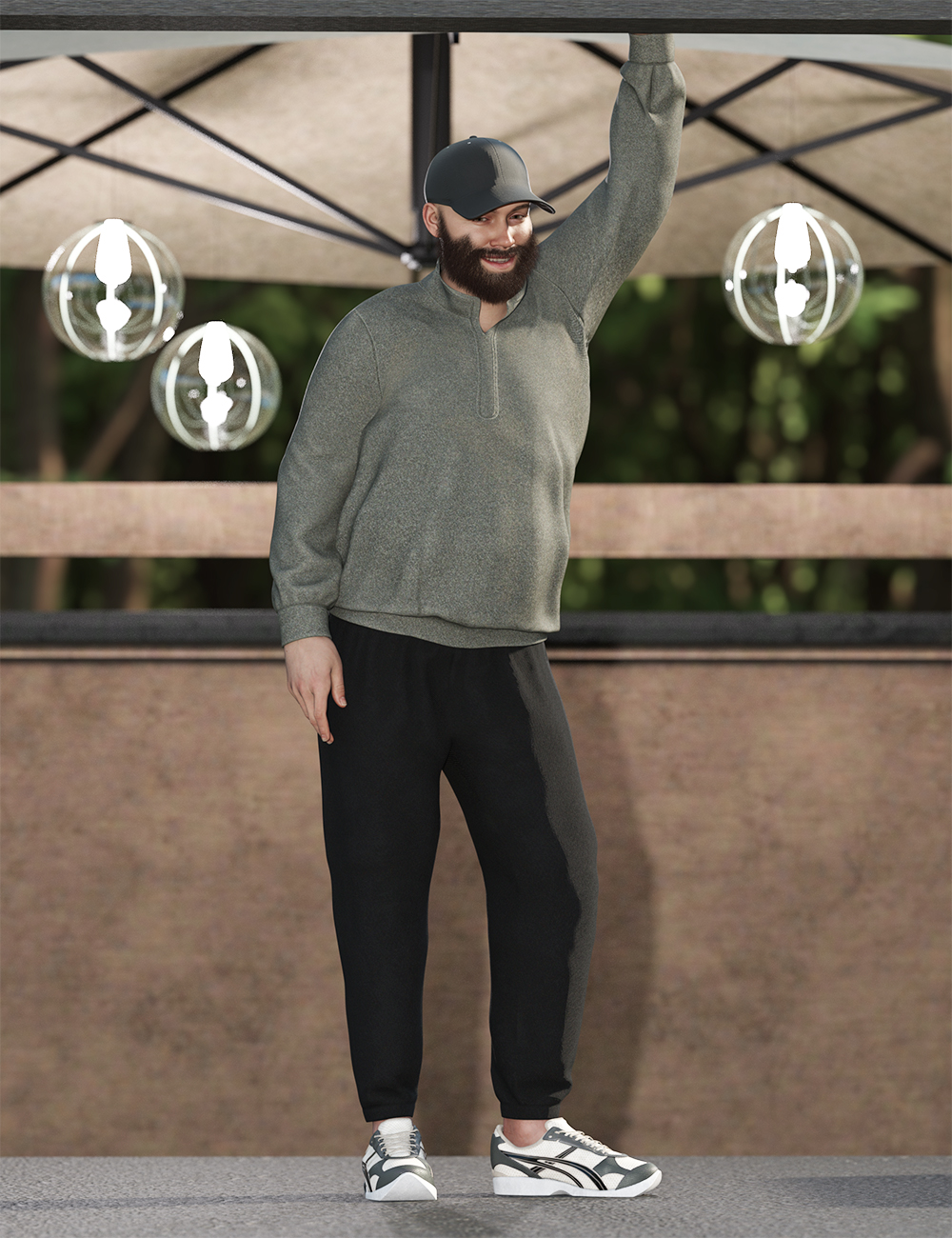 Proud and Portly Poses for Lucas 9 Portly | Daz 3D