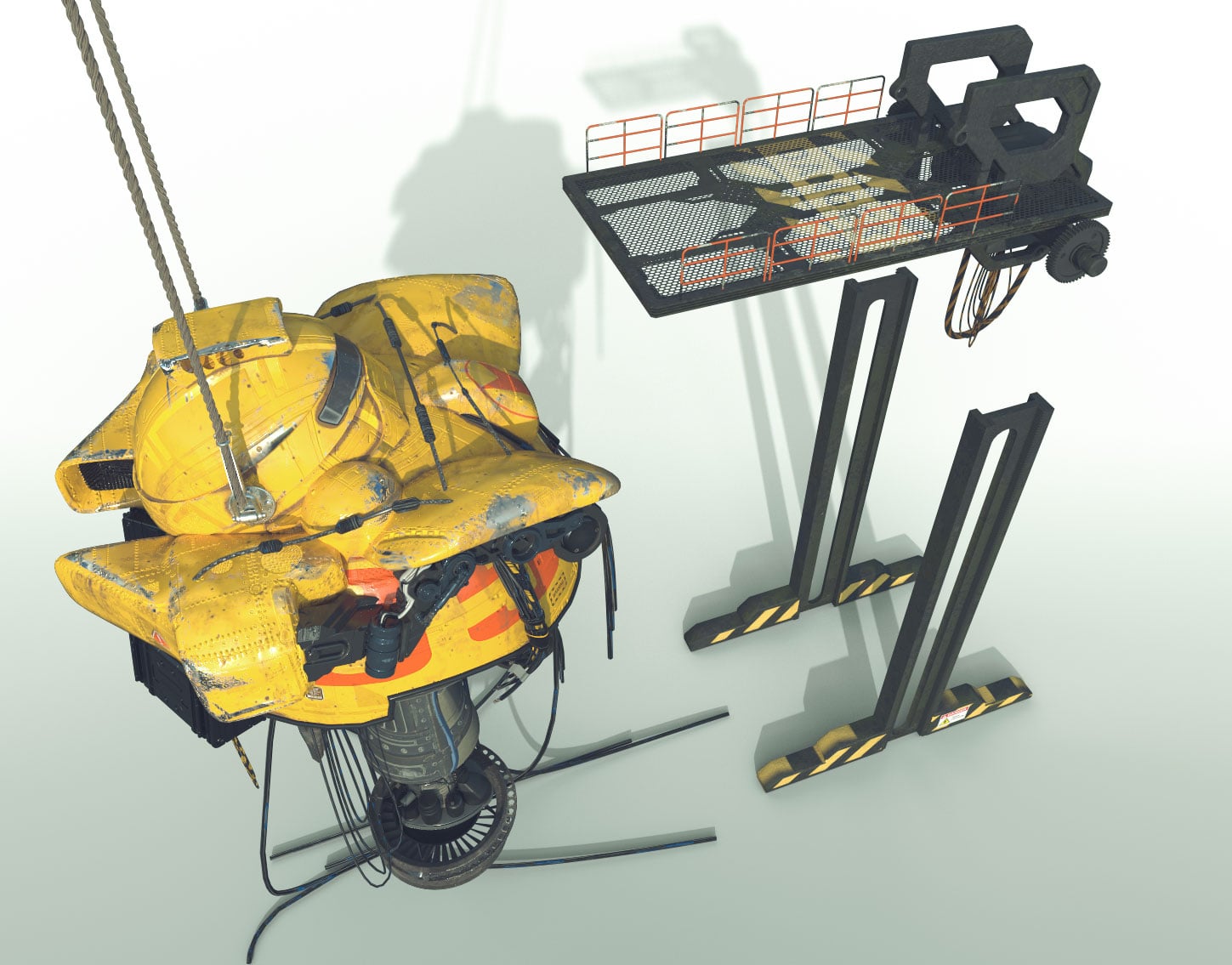 dForce Mechanic Outfit and Props | Daz 3D