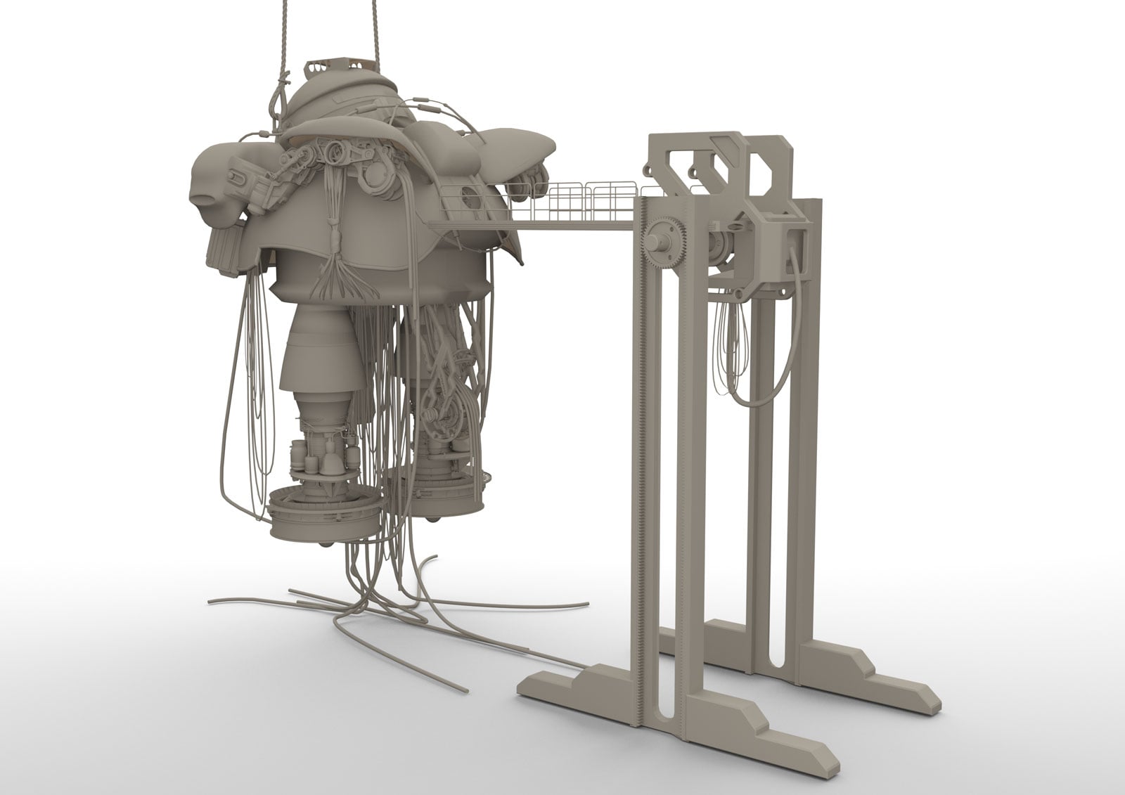 dForce Mechanic Outfit and Props | Daz 3D