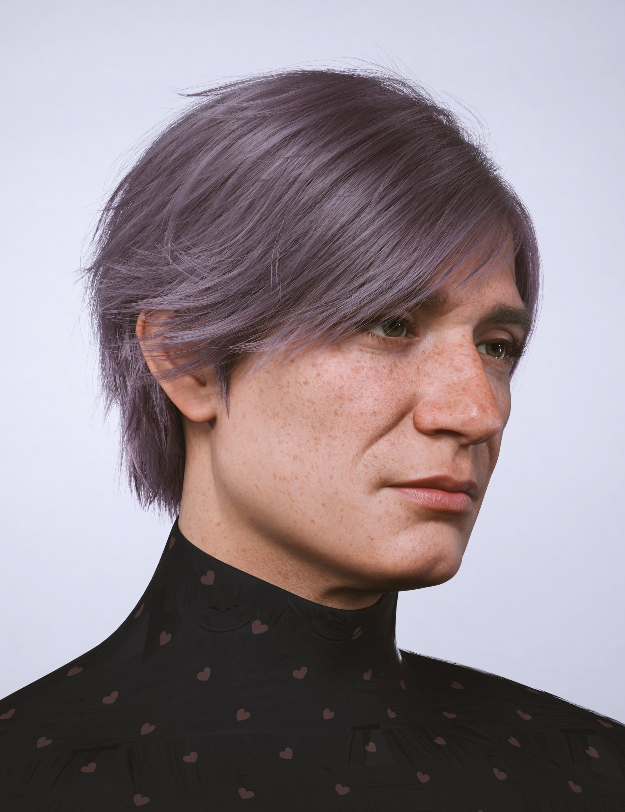 dForce AK Brilliant Hair for Genesis 9 | Daz 3D
