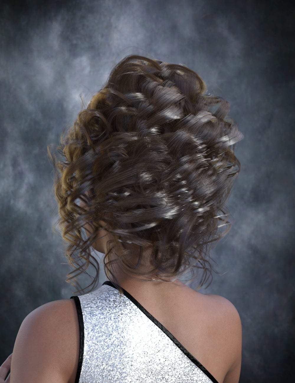 dForce Anna Feminine Top Curls For Genesis 9 | Daz 3D