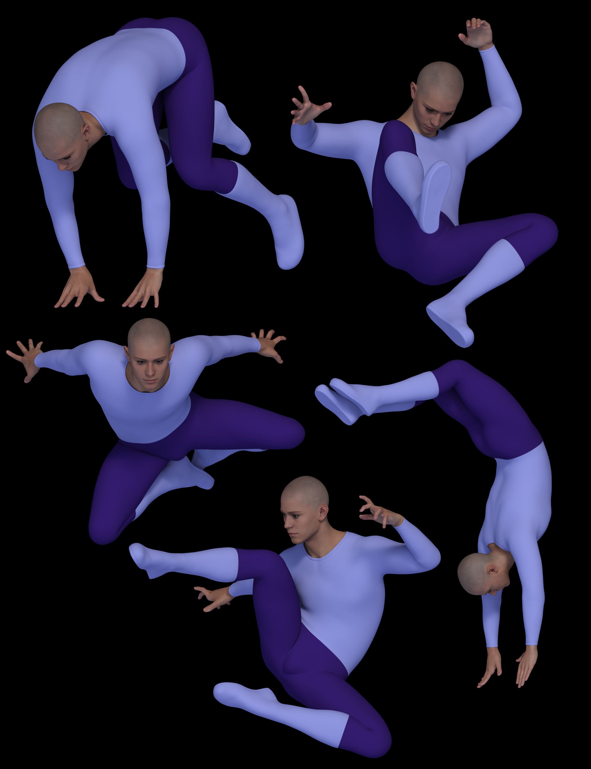 MightyMite Poses 005 Genesis 9 | Daz 3D