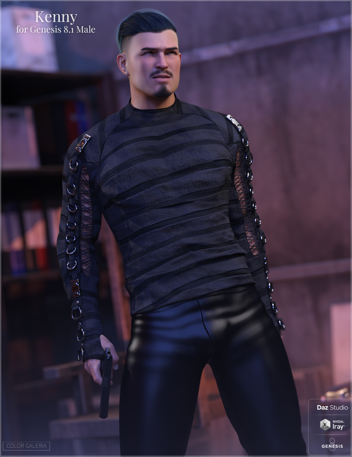CGI Kenny for Genesis 8.1 Male | Daz 3D