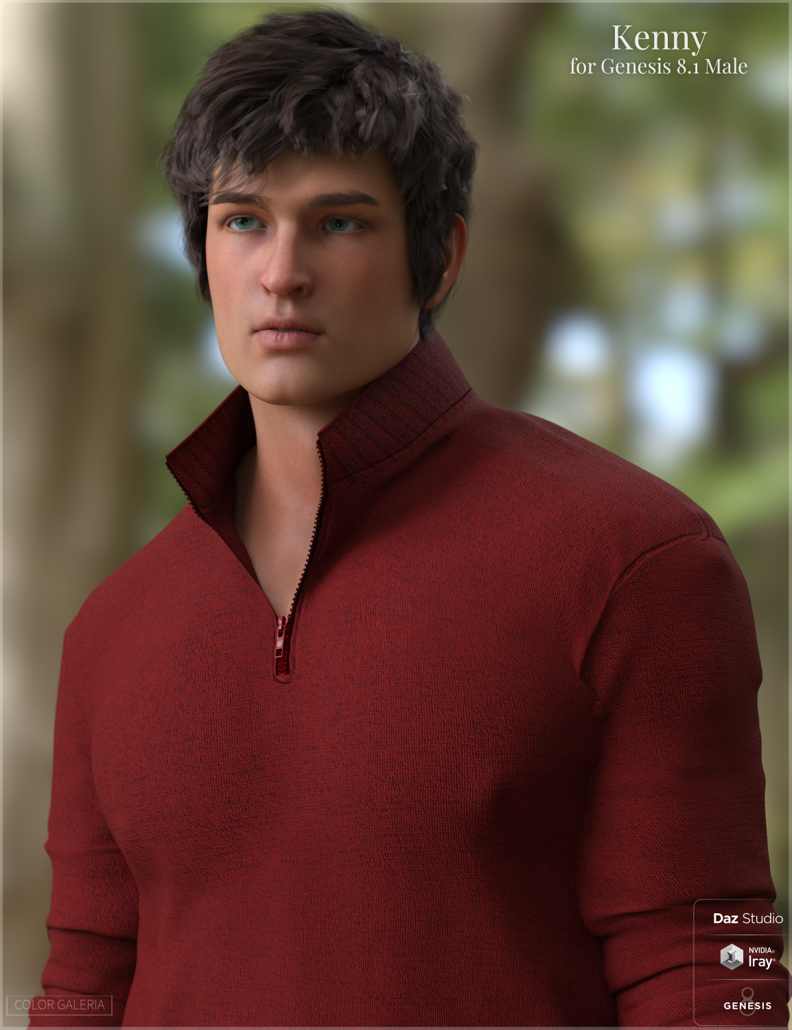 CGI Kenny for Genesis 8.1 Male | Daz 3D