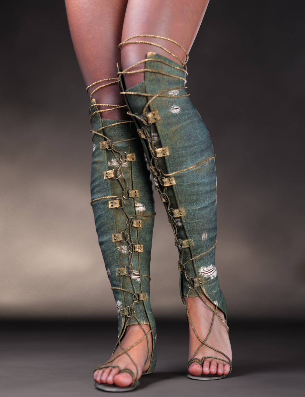 CB Aidah Boots Fabric Texture Expansion | Daz 3D