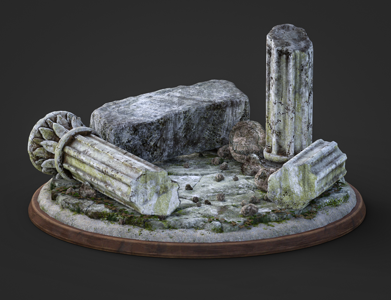 OR3D Scenery - Fantasy Ruins 03 - Hellenic Ruins | Daz 3D