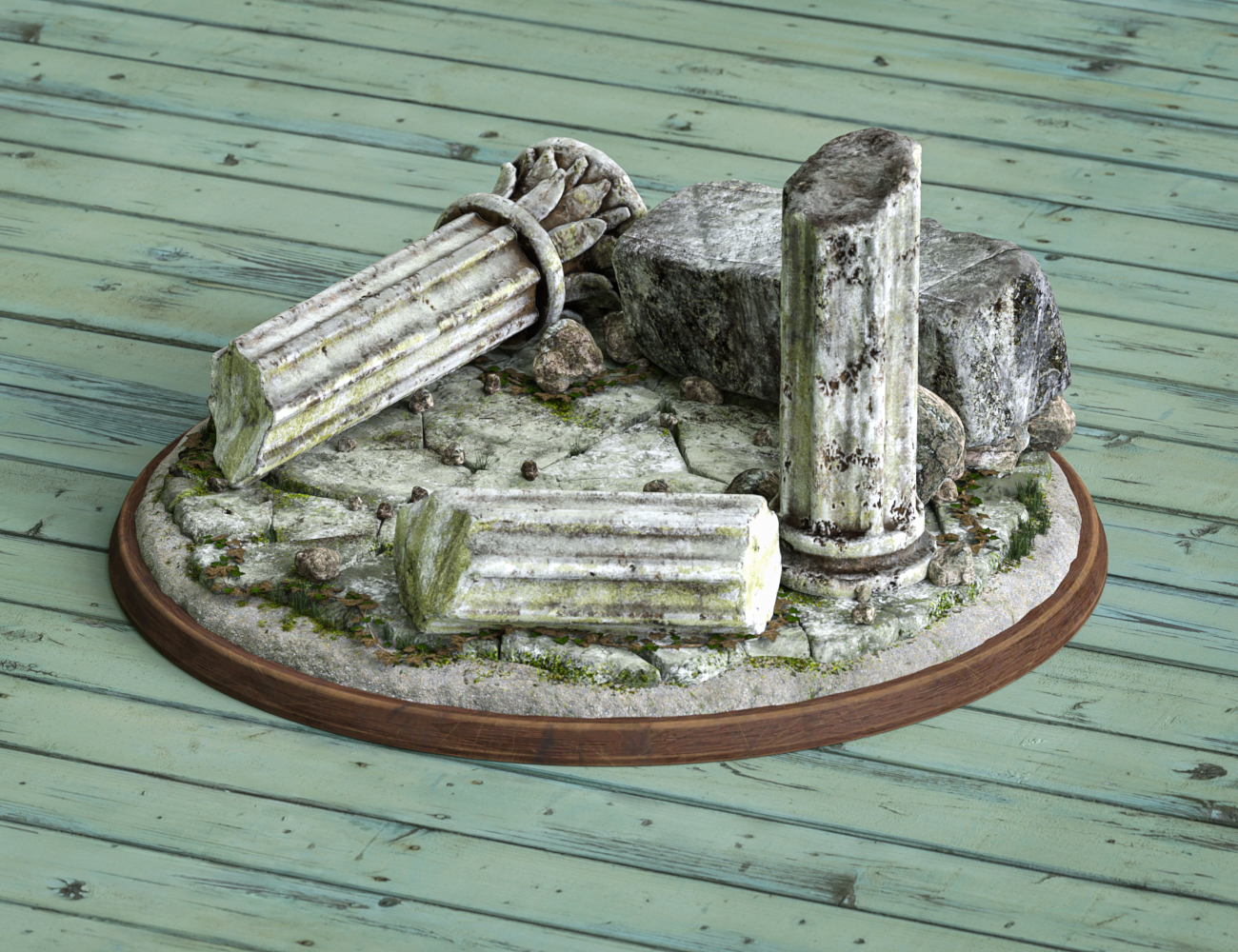 OR3D Scenery - Fantasy Ruins 03 - Hellenic Ruins | Daz 3D