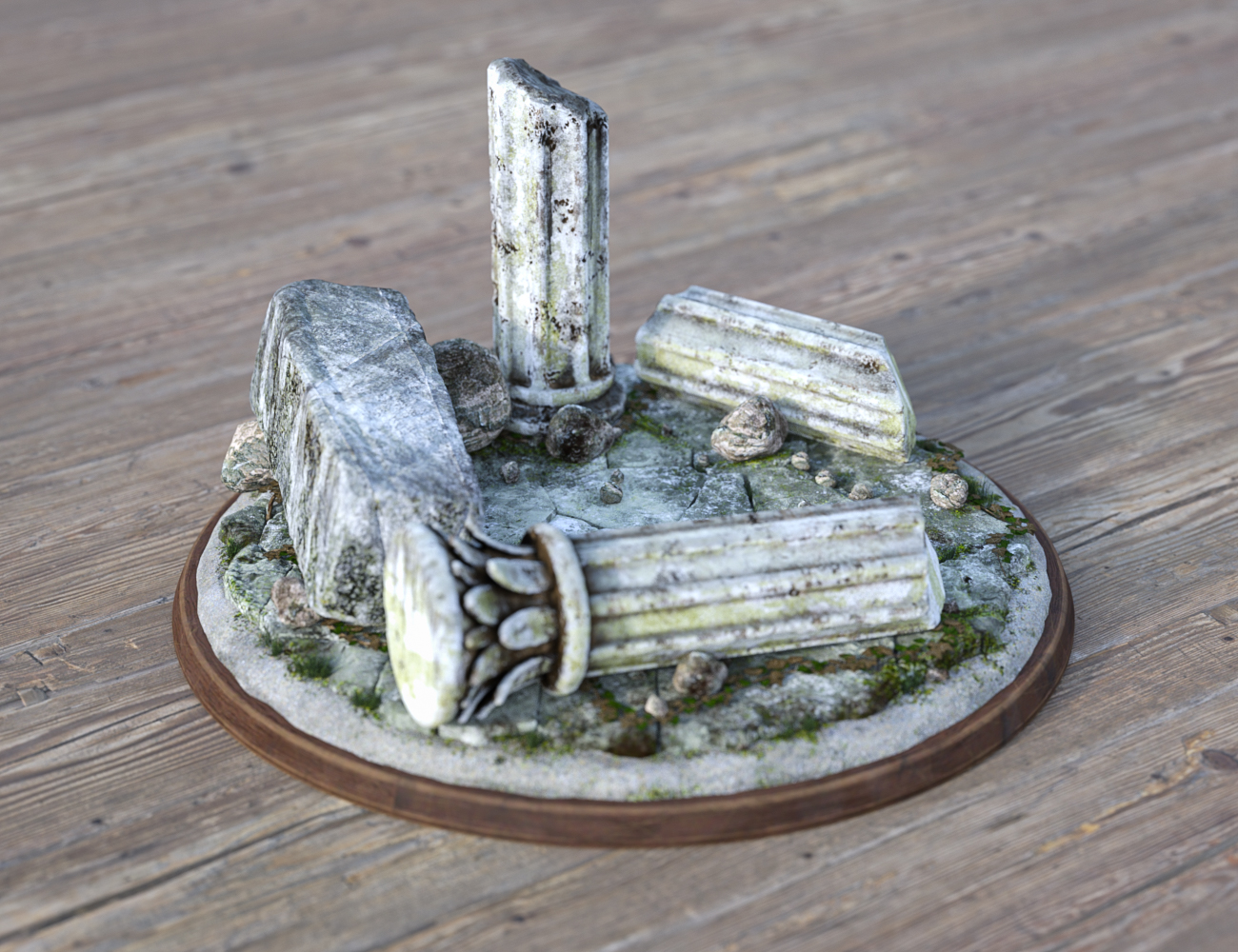 OR3D Scenery - Fantasy Ruins 03 - Hellenic Ruins | Daz 3D