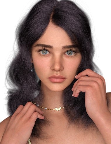 Quick Click Side Parted Bob | Daz 3D