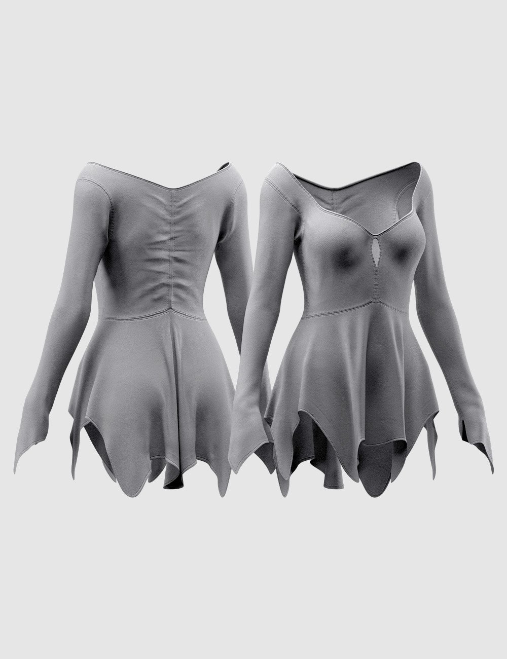 dForce Mythical Dress for Genesis 9 | Daz 3D