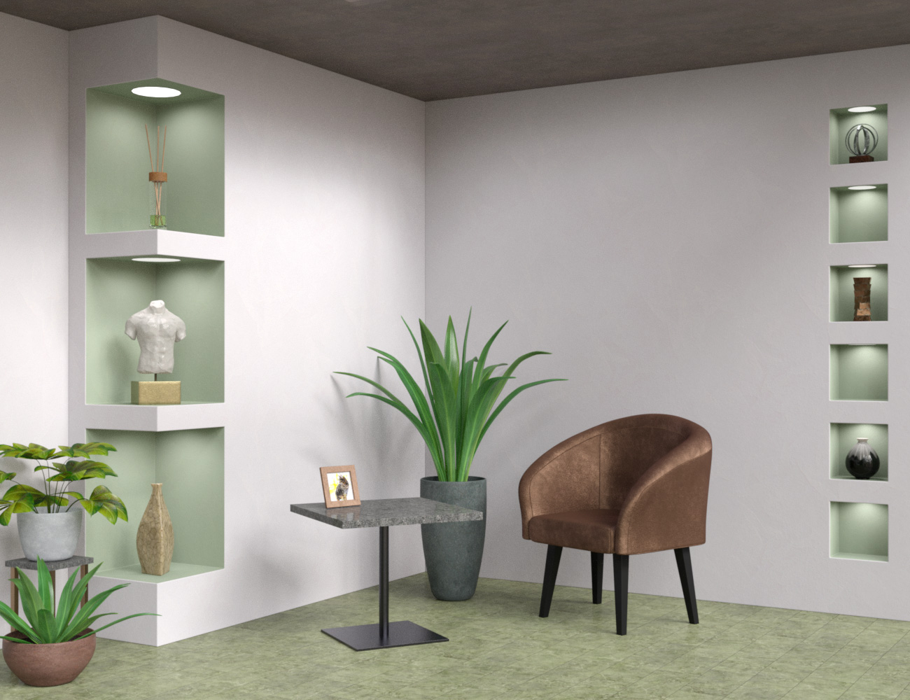 Modern Background Vignette - Iray and FilaToon | Daz 3D
