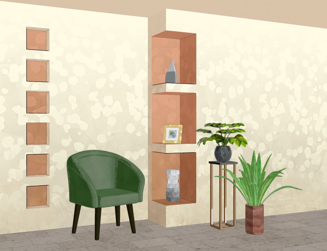 Modern Background Vignette - Iray and FilaToon | Daz 3D