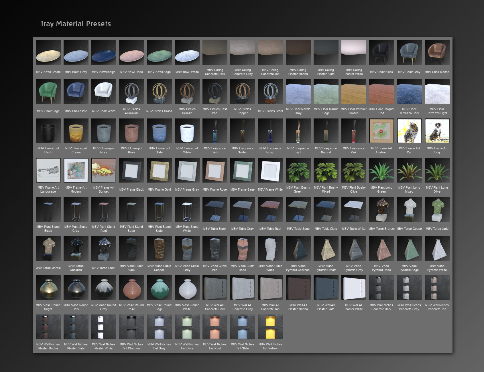 Modern Background Vignette - Iray and FilaToon | Daz 3D